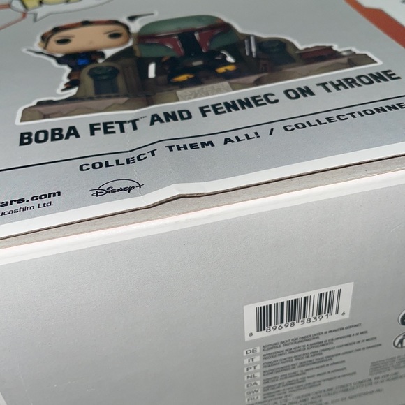 Funko | Other | Boba Fett And Fennec On Throne Funko Pop | Poshmark